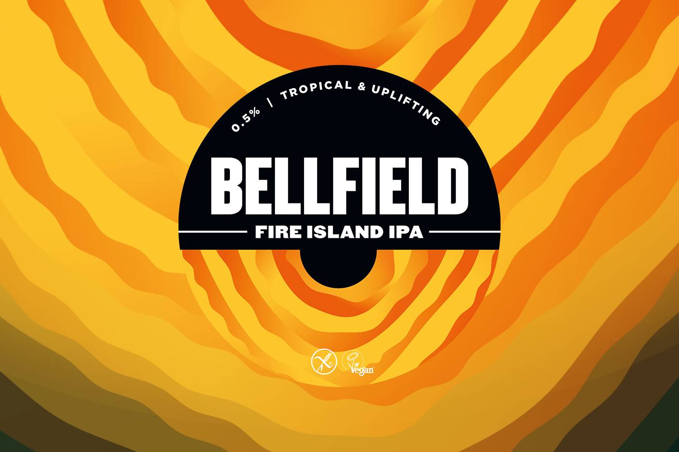 Fire Island IPA - our new non-alcoholic beer - Bellfield Brewery